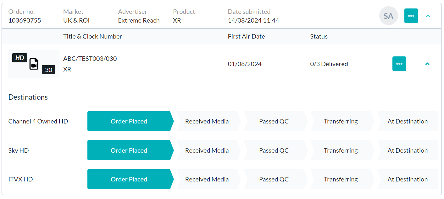 Overview of TV & IPTV Ordering – Extreme Reach Help Center